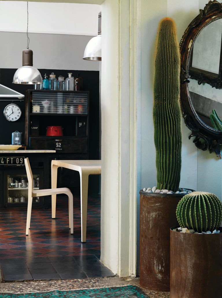 Alias 316 Laleggera Chair+ in Full Black Leather by Riccardo Blumer For ...