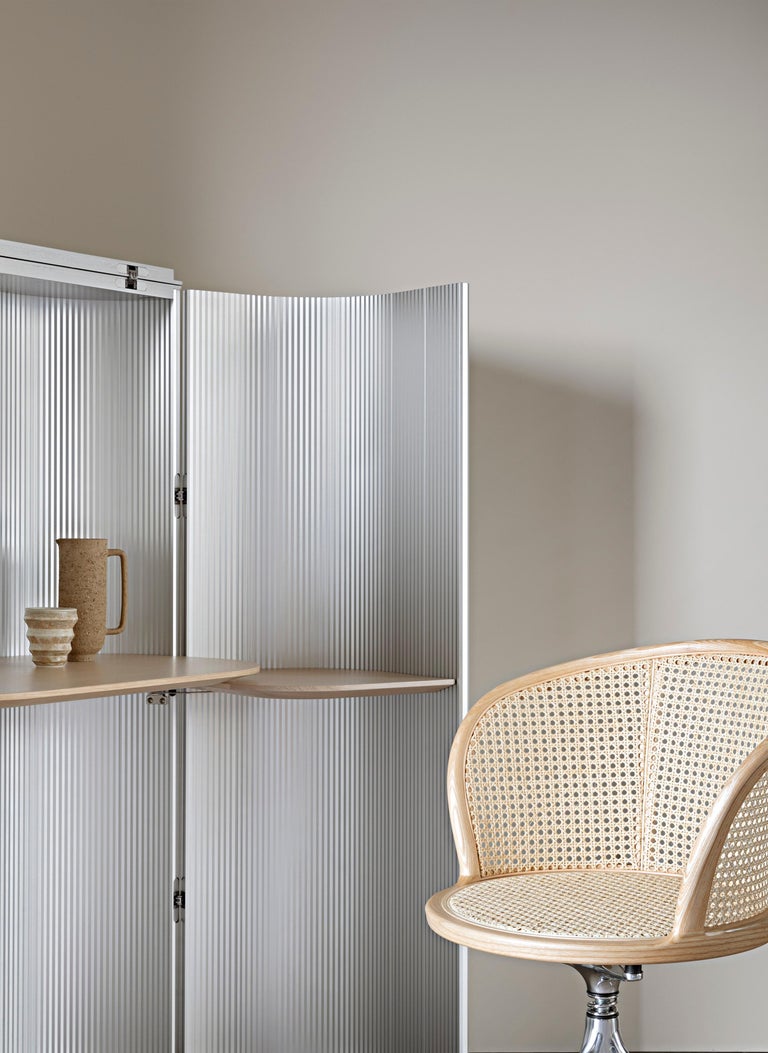 Alias 80N Layout Secrétaire mit Deckel aus Eichenholz und schwarz ...