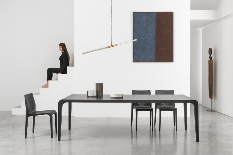 Alias Medium 390 Ilvolo Table in Oak Canaletto Walnut Wood Top and ...