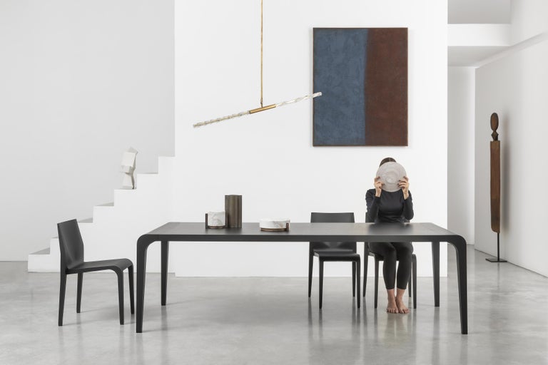 Alias Medium 390 Ilvolo Table in Oak Canaletto Walnut Wood Top and ...