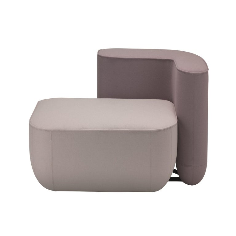 Alias Okome Sofa Ending 74 SX in grey and Beige Upholstery by Nendo For ...