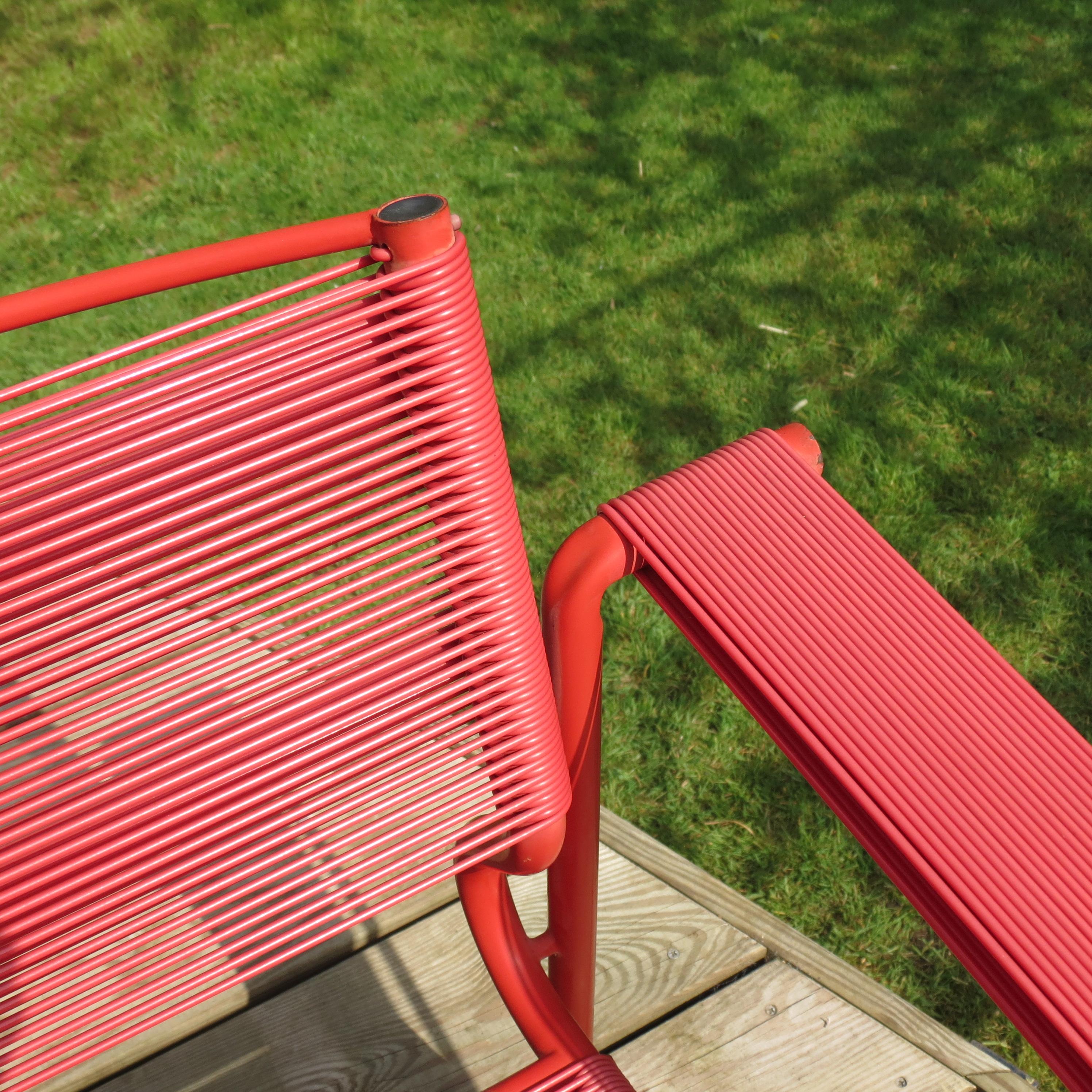Alias Spaghetti Chair by Giandomenico Belotti Italy 1980s in Red at ...