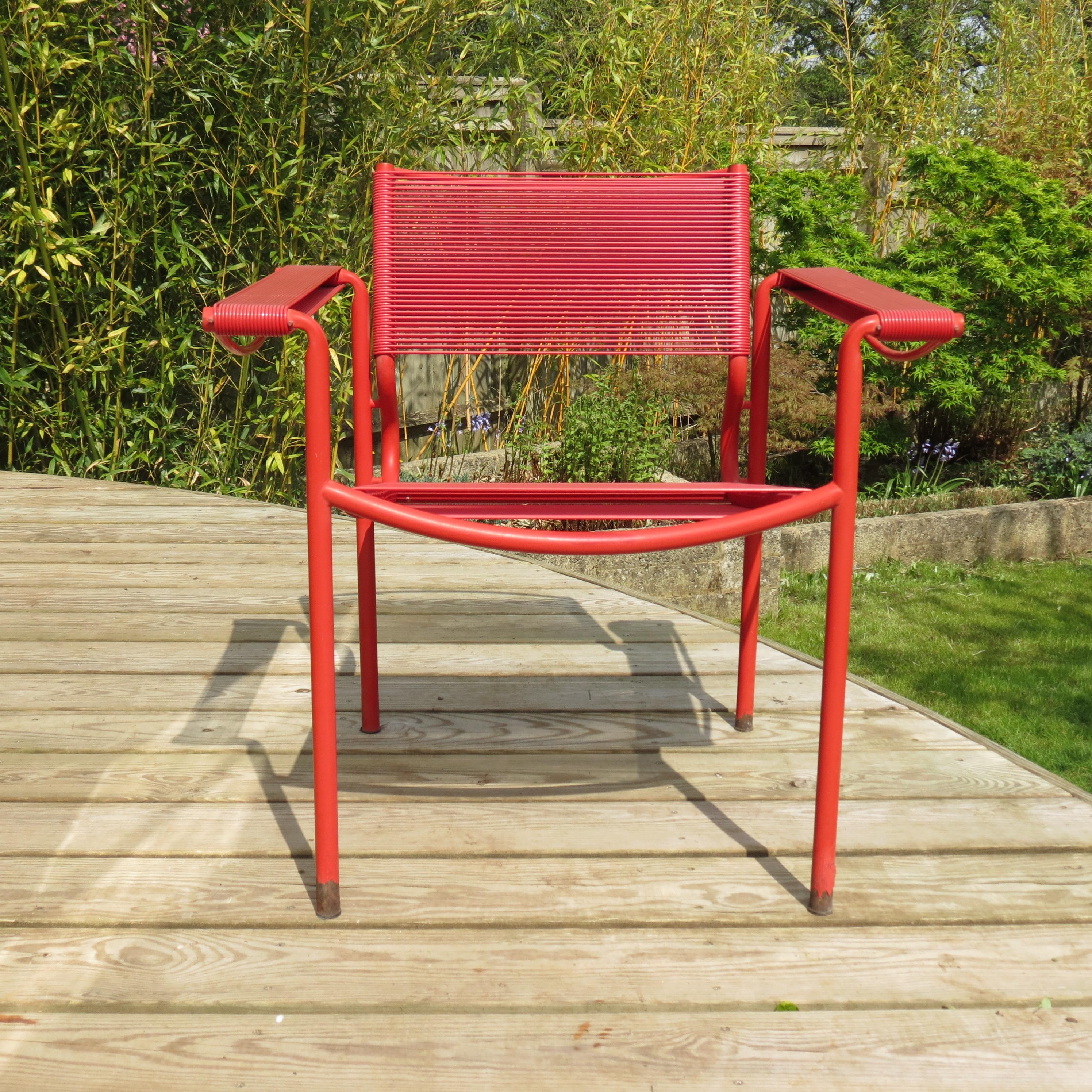 Alias Spaghetti Chair by Giandomenico Belotti Italy 1980s in Red at ...