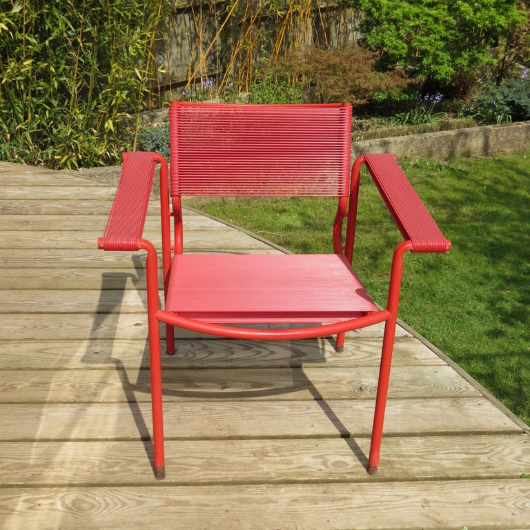 Alias Spaghetti Chair by Giandomenico Belotti Italy 1980s in Red at ...