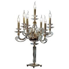 Duncan Miller Candelabra in Sandwich Glass For Sale at 1stDibs | duncan ...