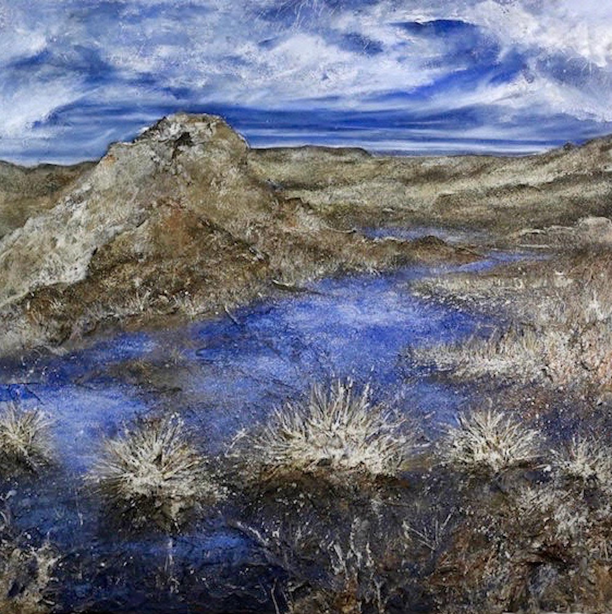 Alice Balfe - Peatland Lakeshore - original abstract natural landscape ...