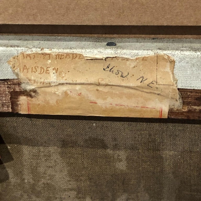 Alice Headley Neave - Jardins de derrière Peinture à l'huile originale ...