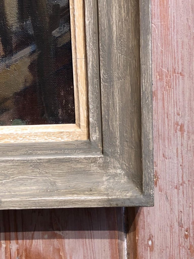 Alice Headley Neave - Back Gardens Original Oil Painting 20th Century ...