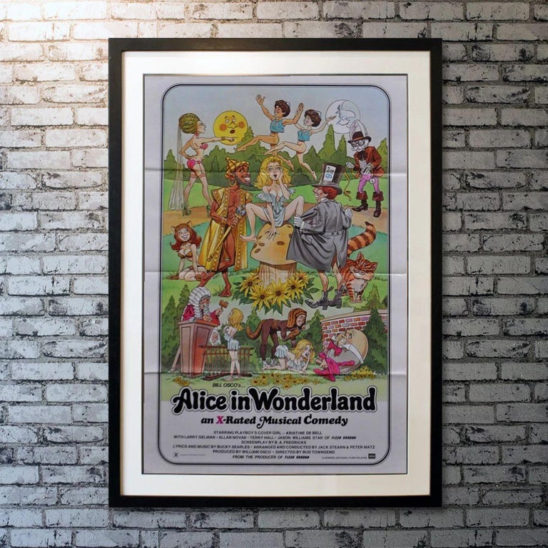 Alice In Wonderland: An X-Rated Musical Fantasy, Unframed Poster, 1976 ...