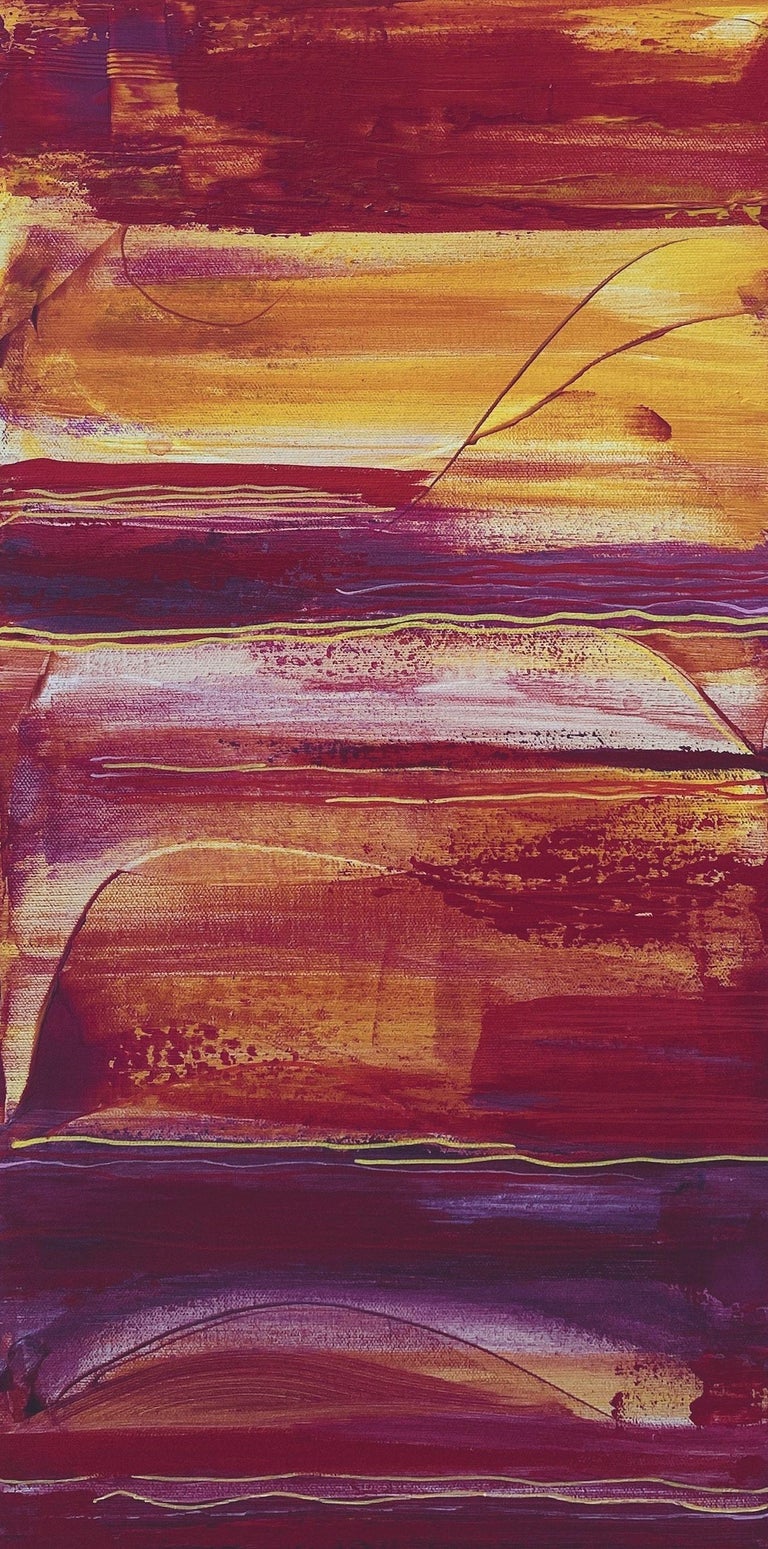 Alice Lipping - Heat Wave, Painting, Acrylic on Canvas For Sale at 1stDibs