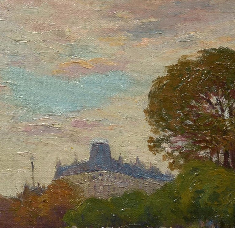 Jardin du Luxembourg, Paris, France, attribué à Alice Maud Fanner ...