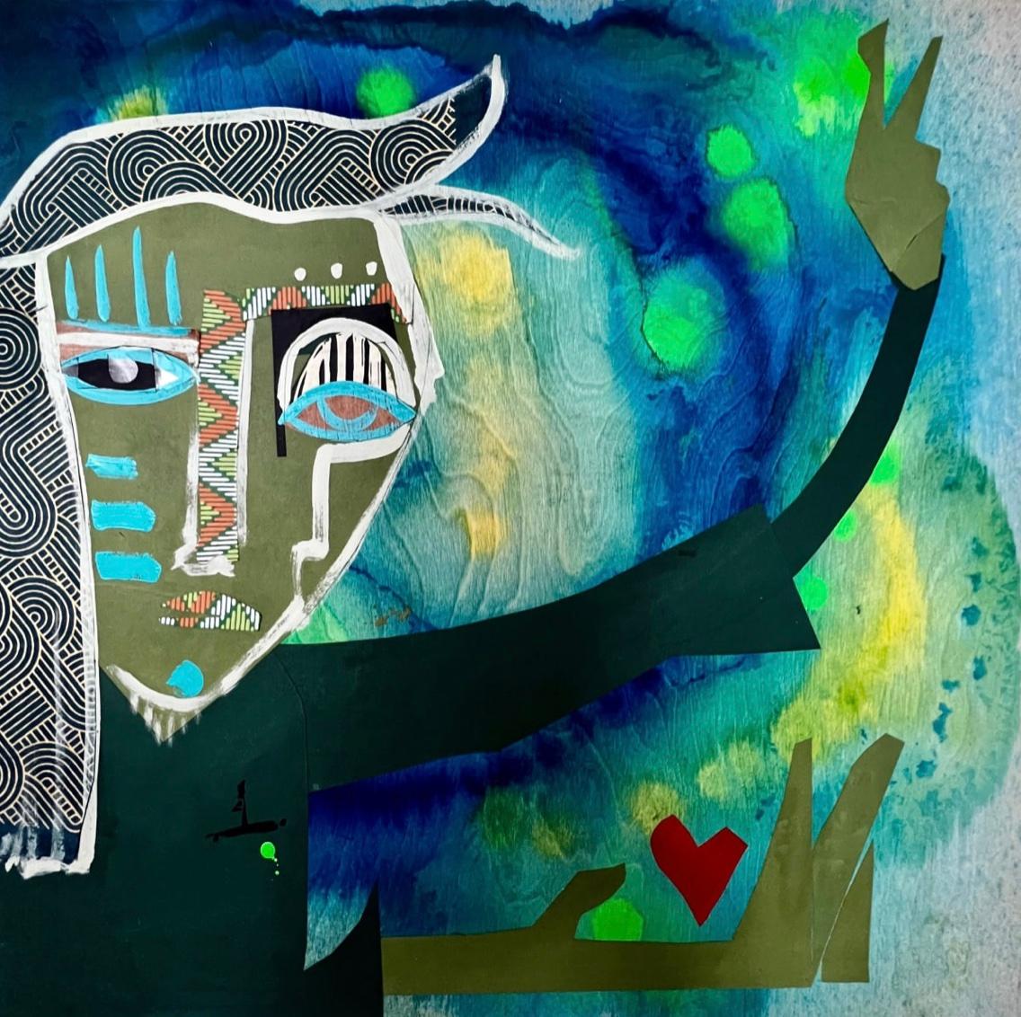 Peace And Love Collage