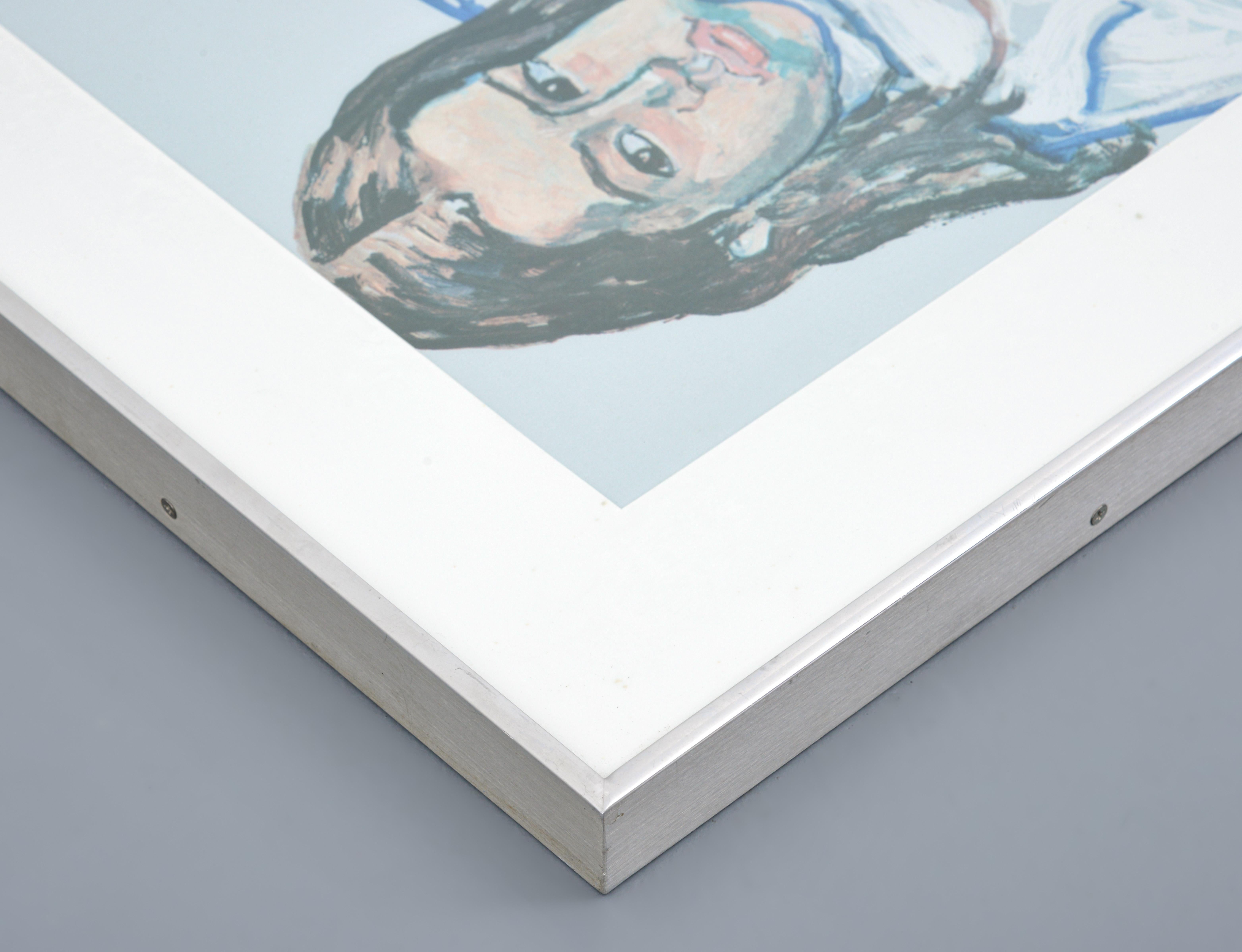 Alice Neel PORTRAIT OF A GIRL... Screenprint For Sale at 1stDibs