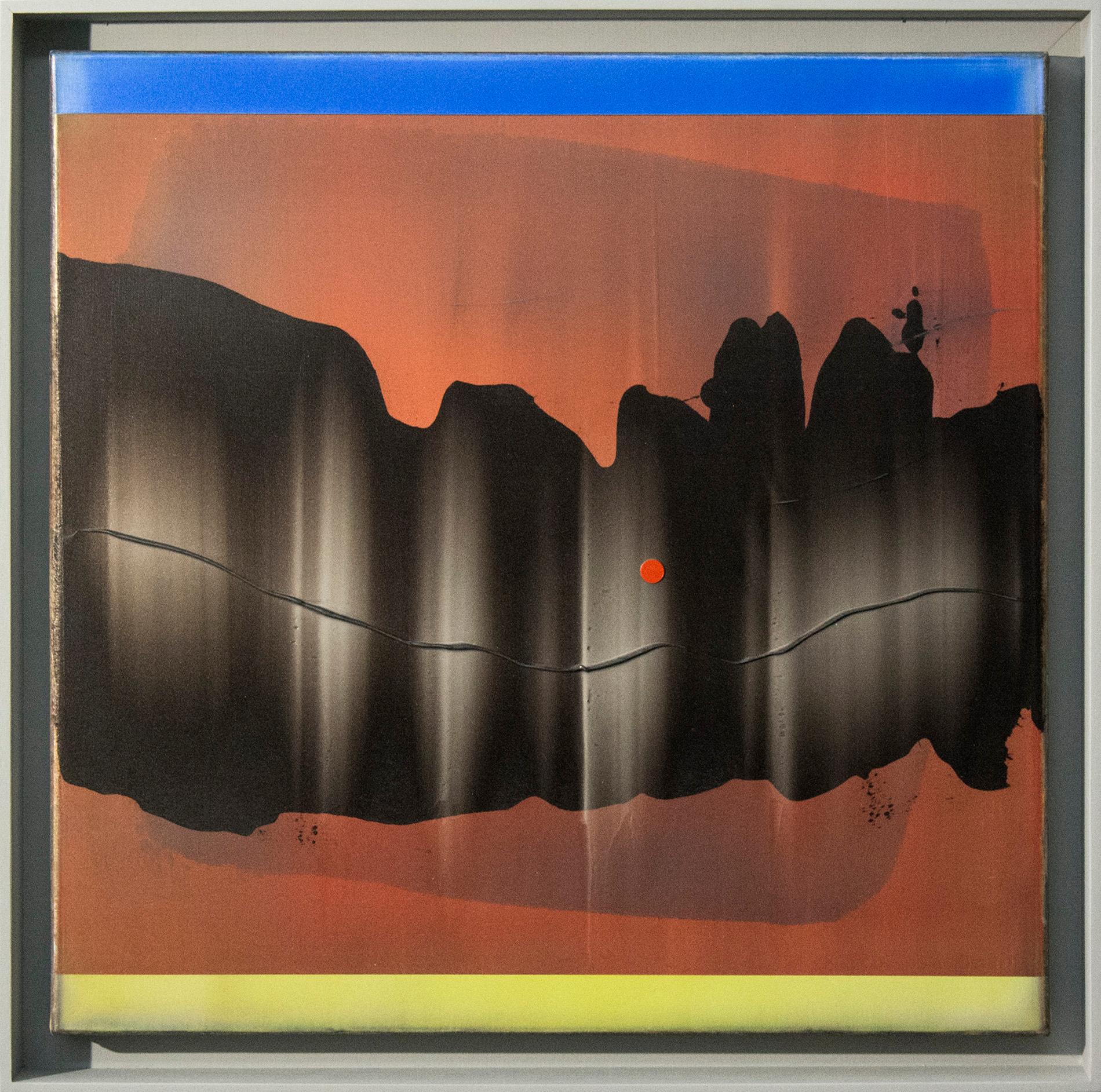 Alice Teichert - Resonance - Pink, Yellow, Grey and White Abstraction ...