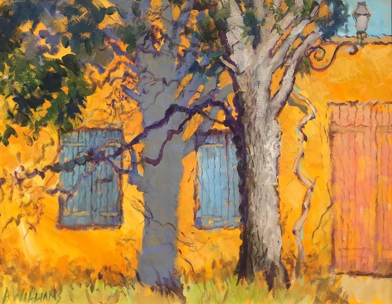 Alice Williams - Les Ombres en Provence, Framed Post-Impressionist ...