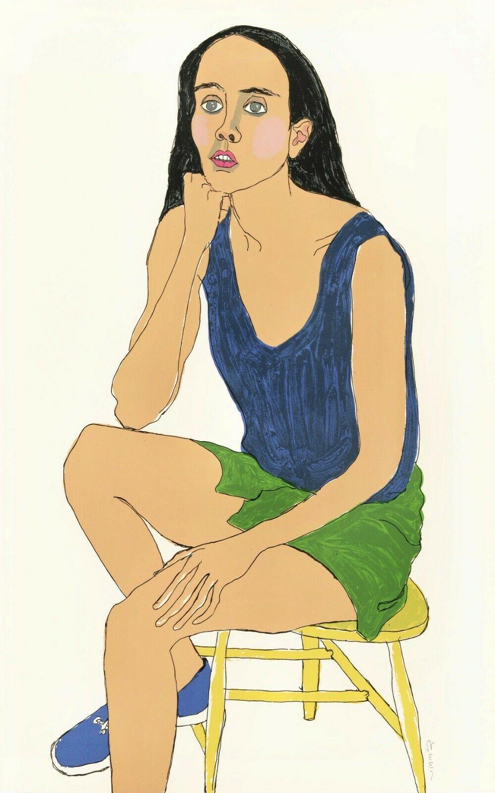 Alice Neel - Nancy and Olivia For Sale at 1stDibs