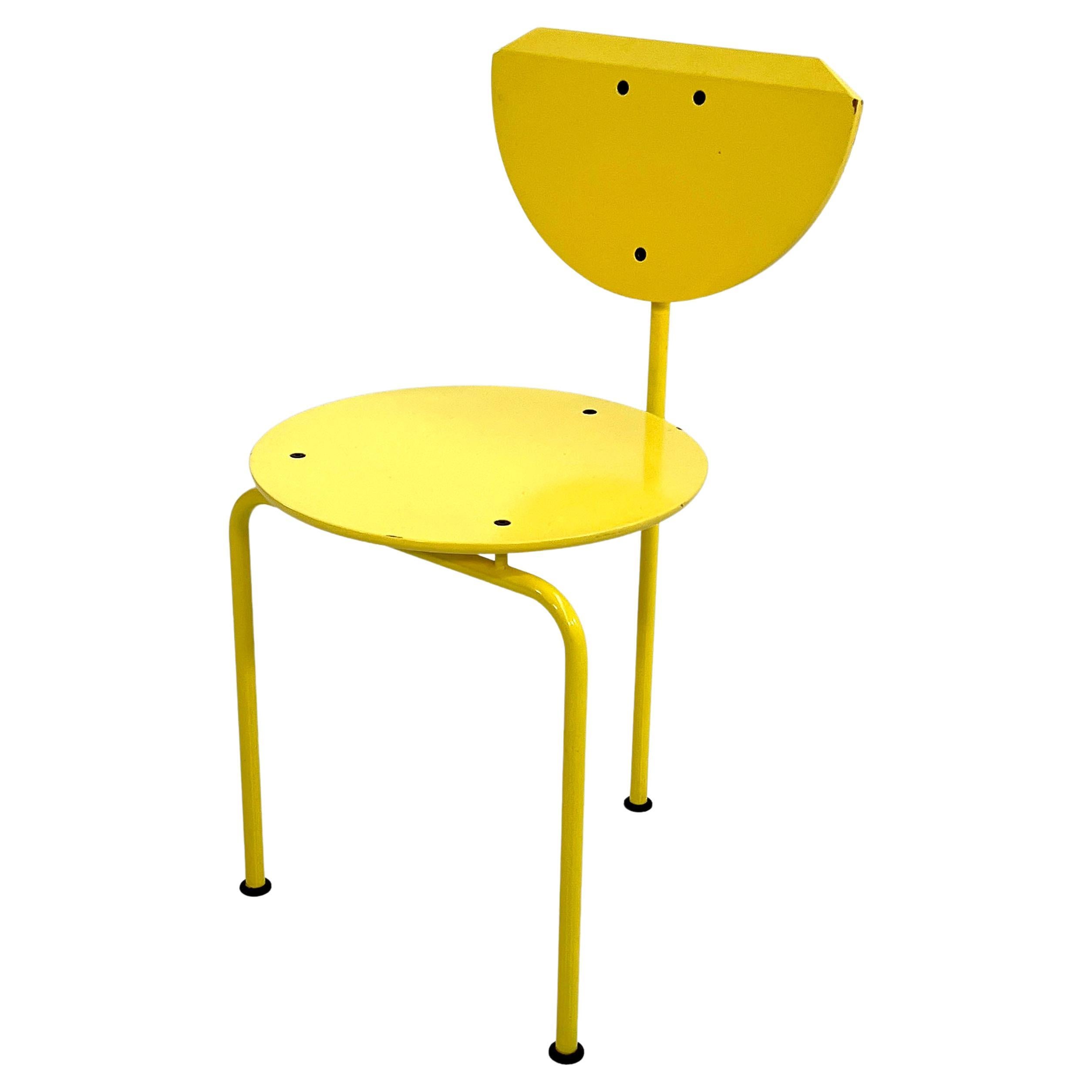 Italian Steel and MDF Alien Chair by Carlo and Gianni Forcolini for ...