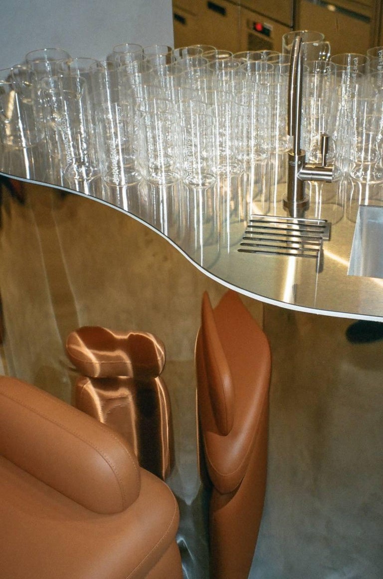 Alien Chair in Faux Leather, Customisable For Sale at 1stDibs