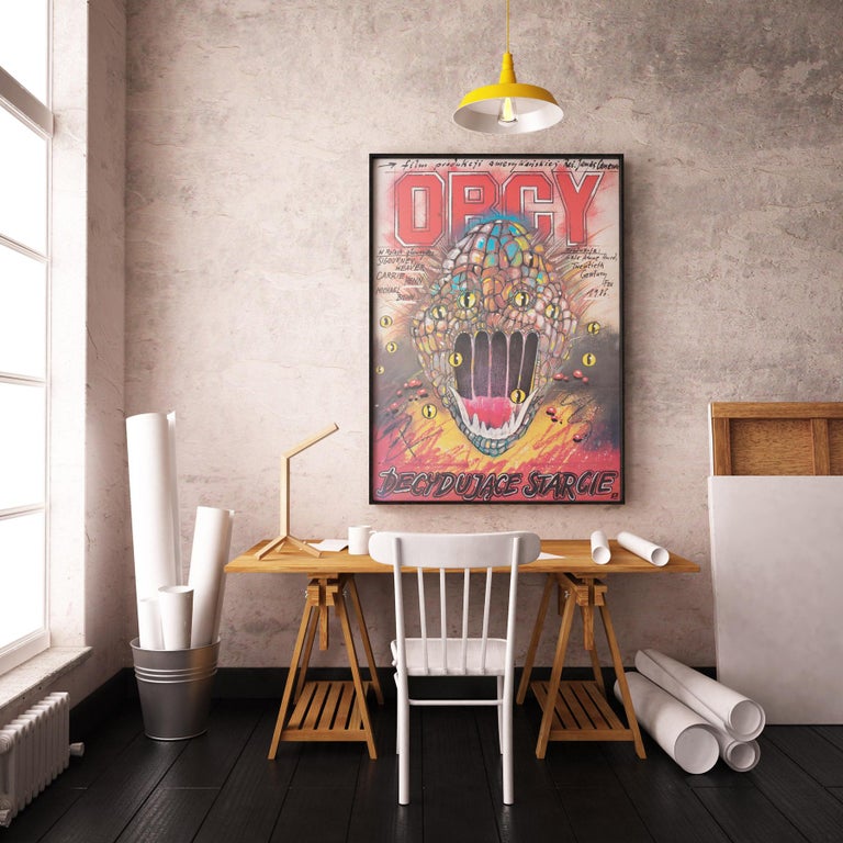 "ALIENS" Original Polish Film Movie Poster, Andrzej Pagowski, 1987 For ...