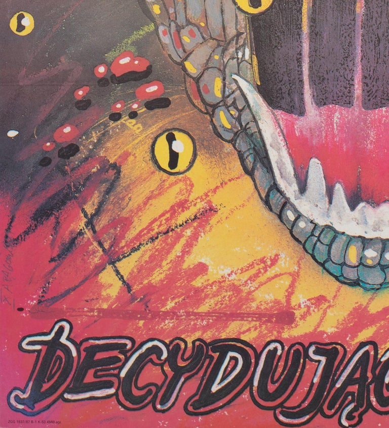 "ALIENS" Original Polish Film Movie Poster, Andrzej Pagowski, 1987 For ...