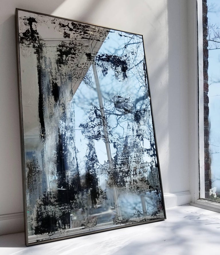 Alina Bisikirskaite - "I Will Tell The Night," Contemporary Mixed Media ...