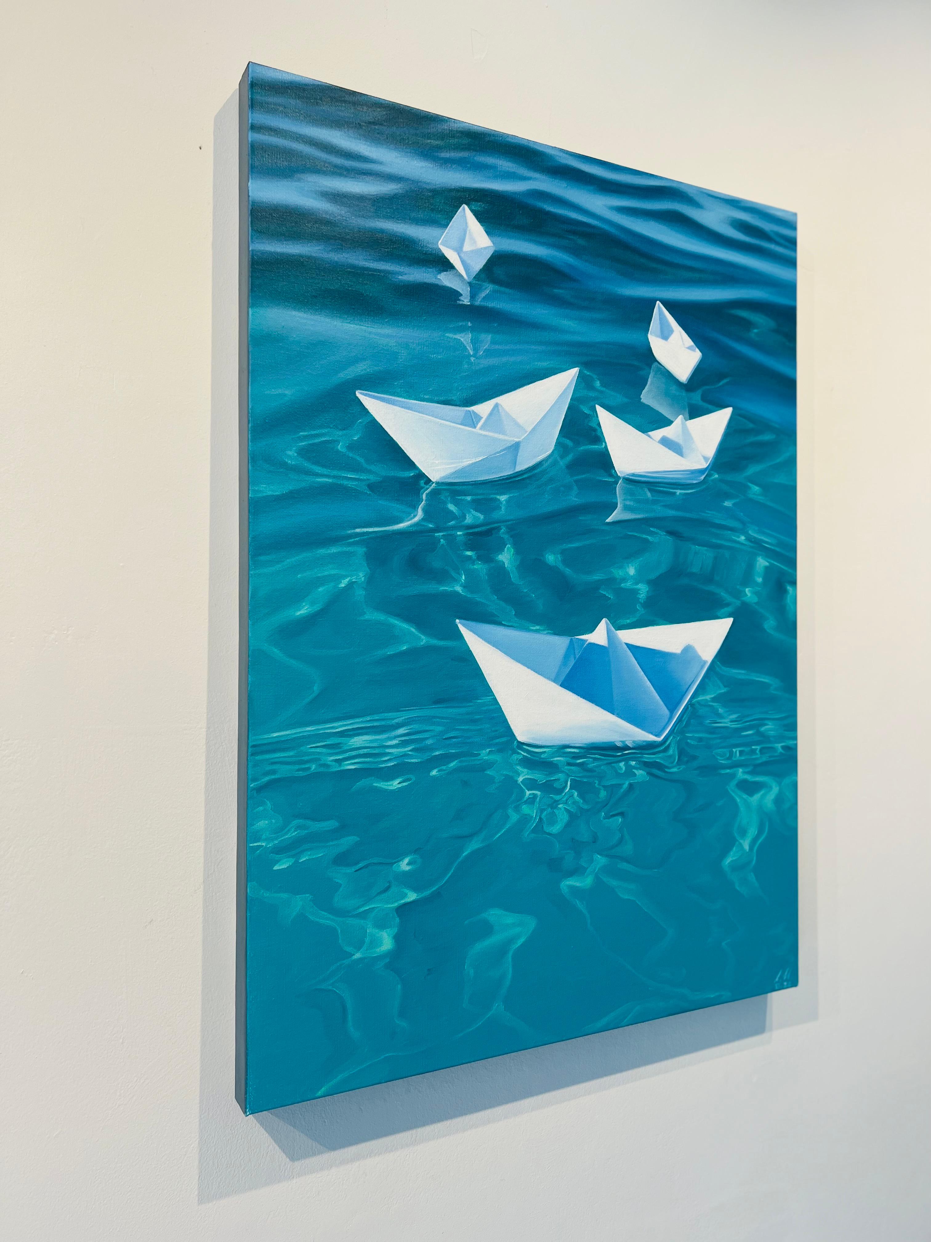 Alina Huberenko - The Fleet - modern photo realism art, seascape ...