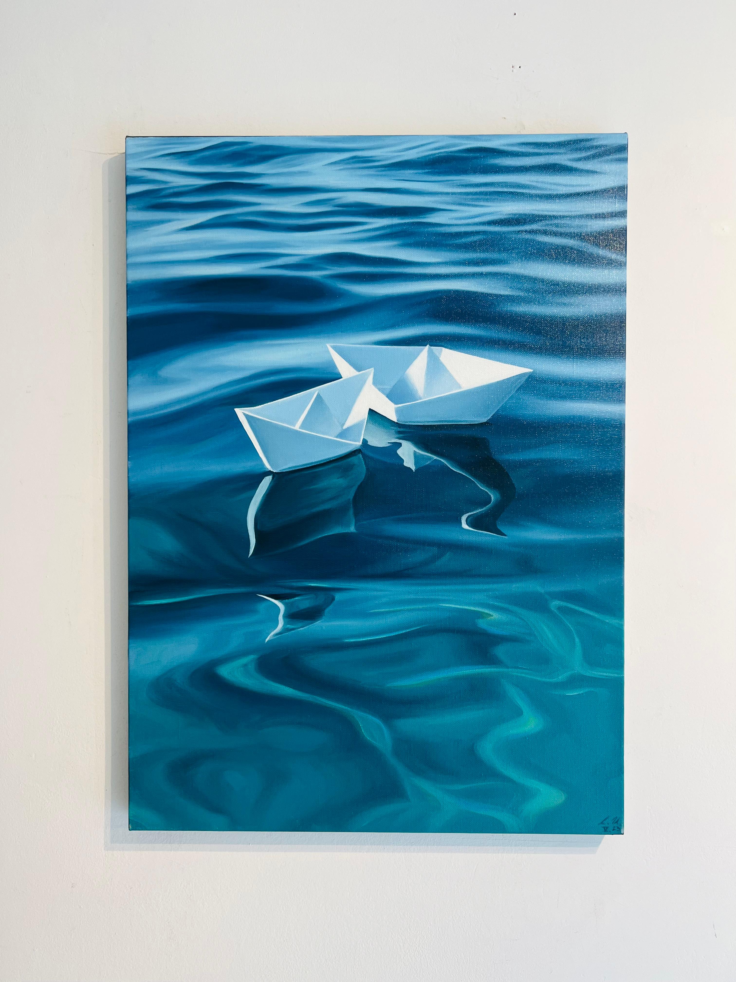 Alina Huberenko - Together we Stand - modern realism art, seascape ...