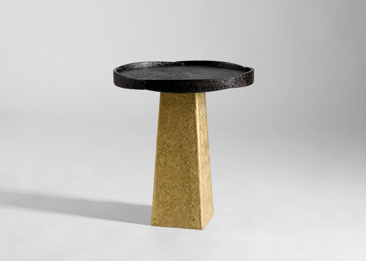 Aline Hazarian, Arpi, Circular Coffee Table, Bronze and Brass, Lebanon ...