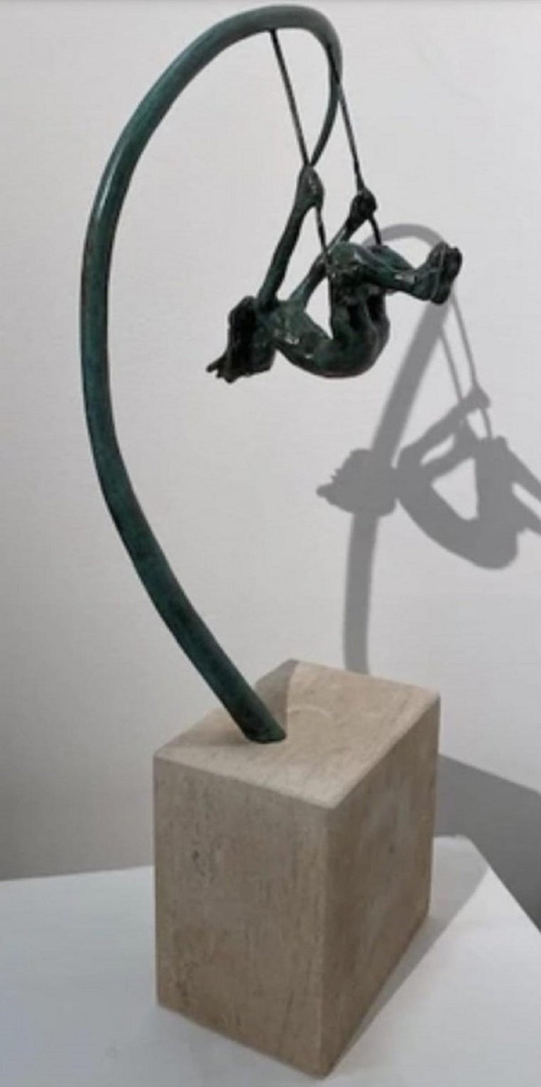 Alison Bell - Higher, Bronze still-life sculpture For Sale at 1stDibs