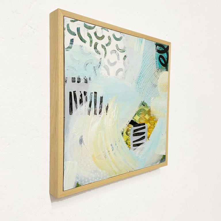 Alison Gilbert - Tide's Turn, Vibrant Seascape Painting, Bold Abstract ...