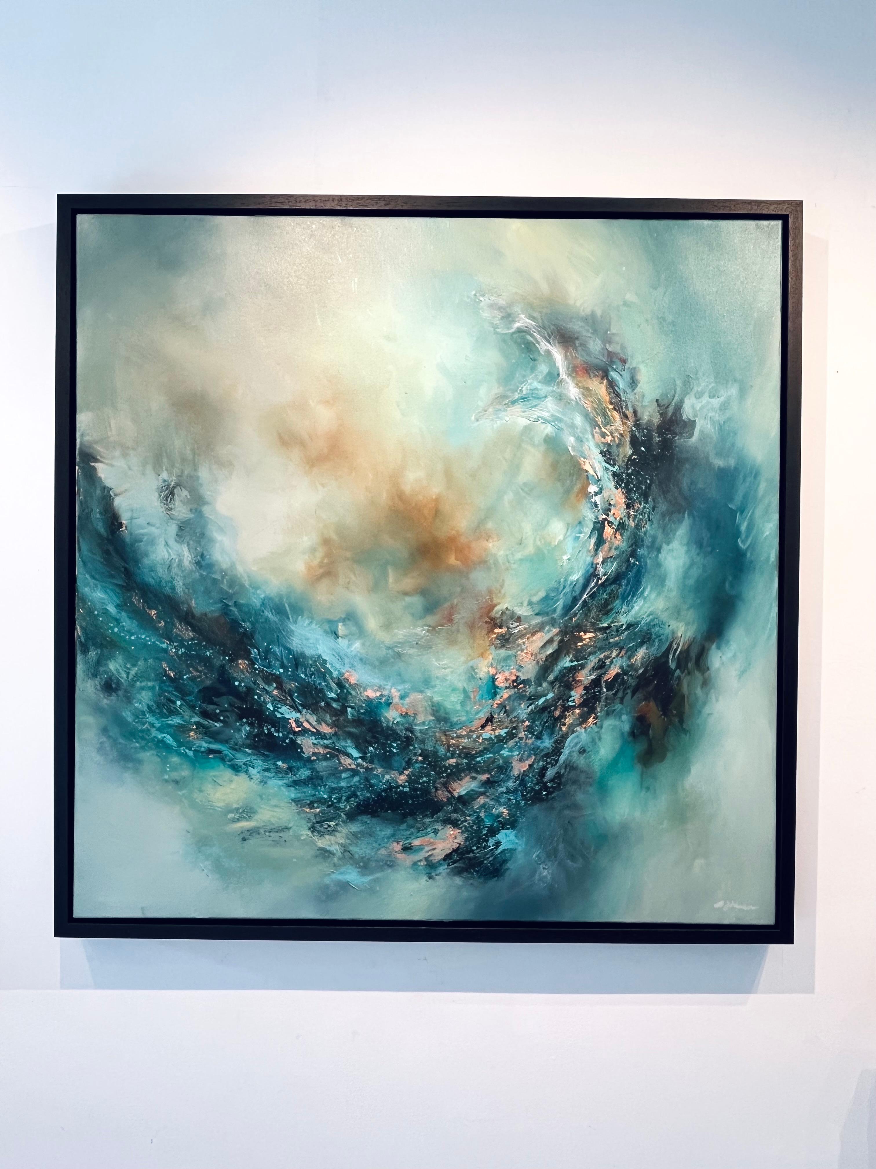 Alison Johnson - Conversations with the Beach-oil painting-original ...