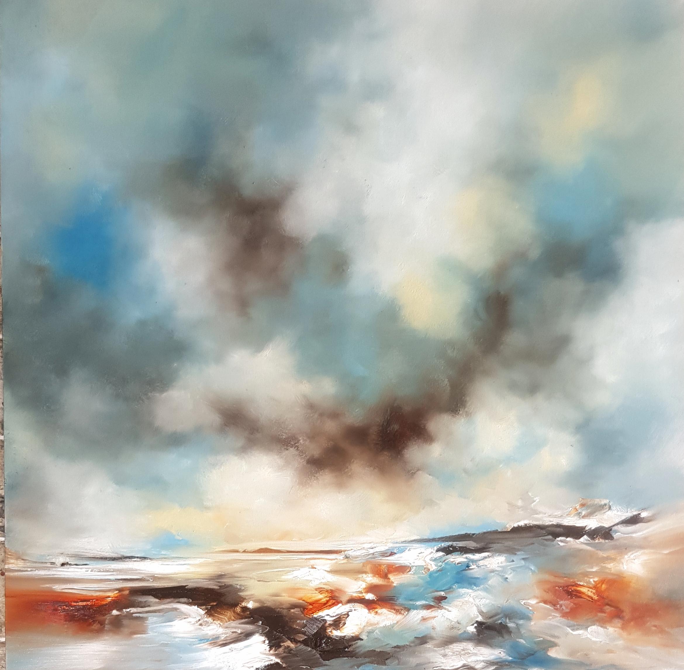 Alison Johnson - Winter Glow, inspired by the sea and winter sun at 1stDibs