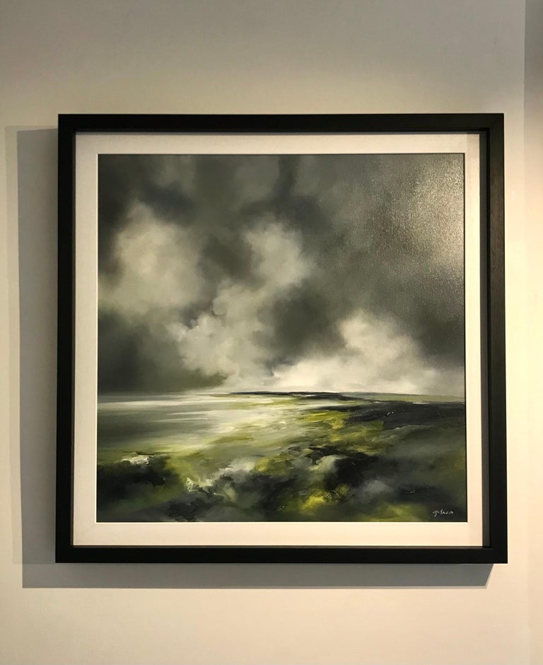 Alison Johnson - English Vista - original abstract expression landscape ...