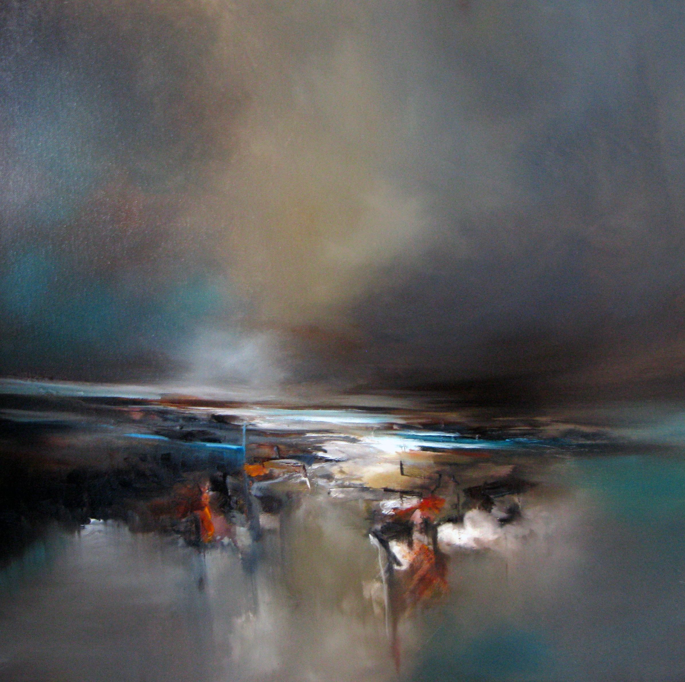 Alison Johnson - Fresh Rain Fall original abstract sea landscape ...