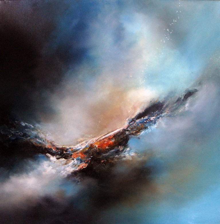Alison Johnson - Midnight Force - original abstract expression ...