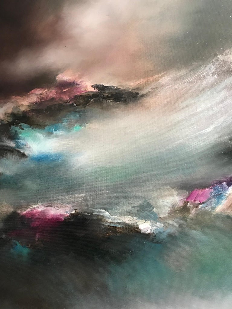 Alison Johnson - Paradise Lost - original abstract expression landscape ...