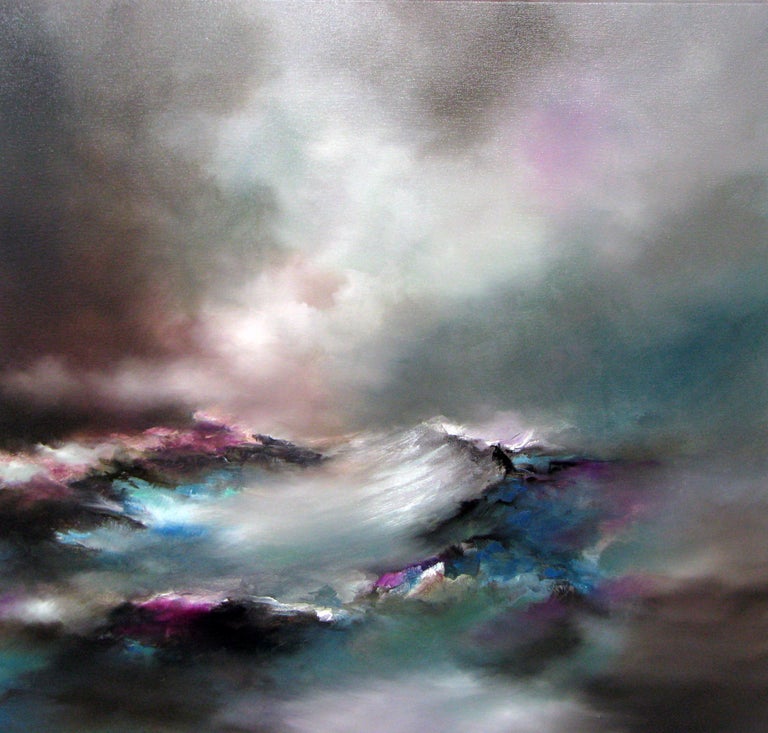 Alison Johnson - Paradise Lost - original abstract expression landscape ...