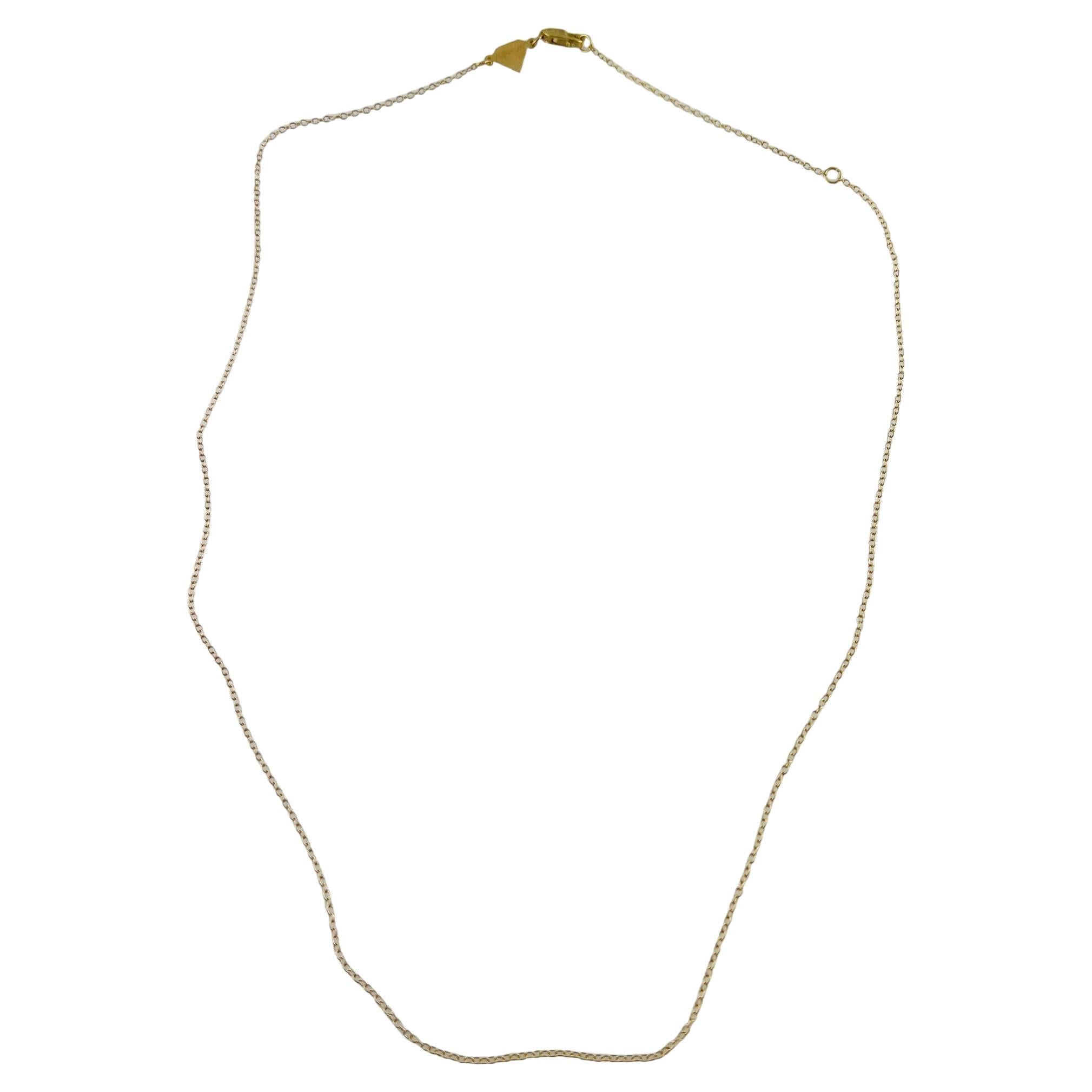 Alison Lou 14K Yellow Gold Lab Created Citrine and Enamel Necklace ...