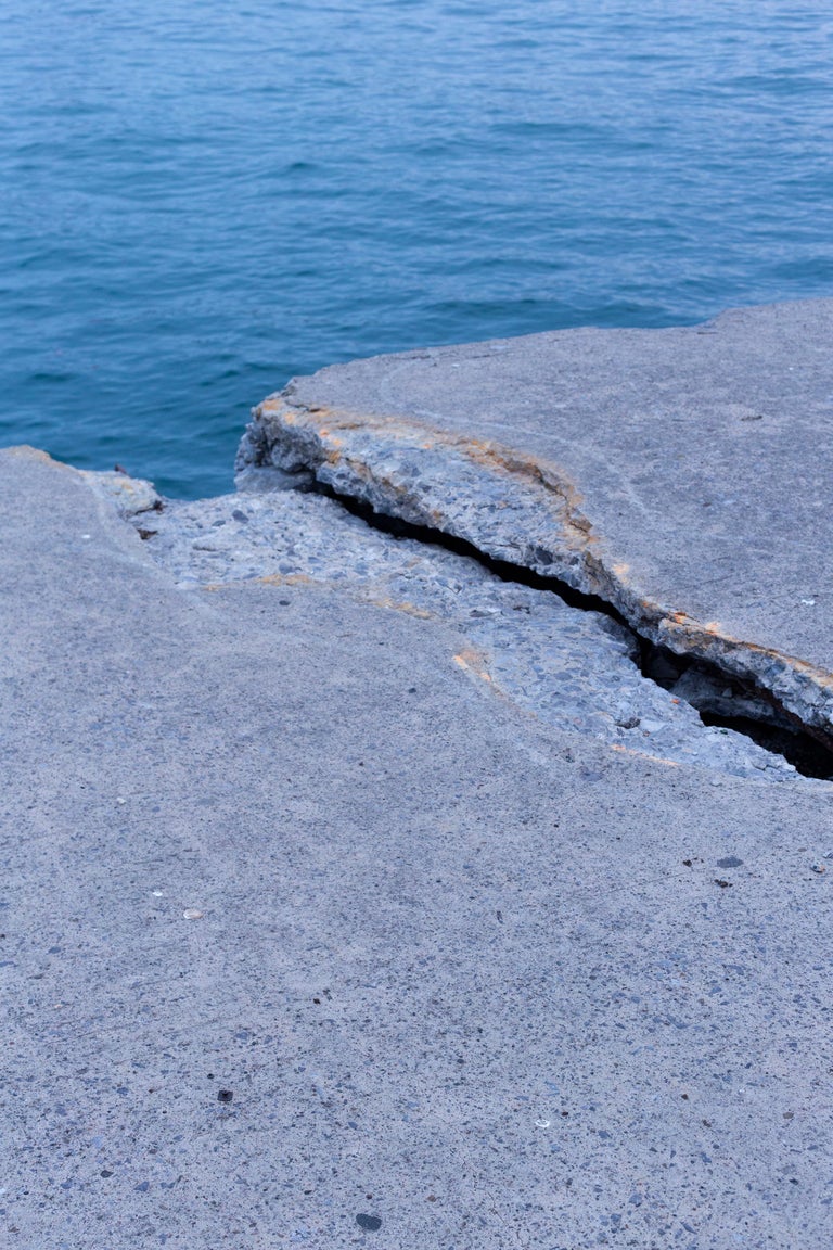 Alison Postma - cracked and heaved and split - cool blue photo of ...