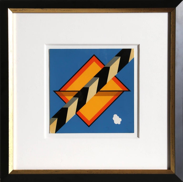 Allan D'Arcangelo 1 - Geometric Pop Art Silkscreen by Allan D ...
