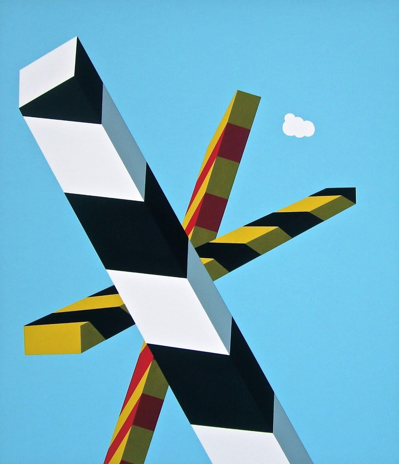 Allan D'Arcangelo 1 - "Web," Serigraph, 1979 by Allan D'Arcangelo at ...