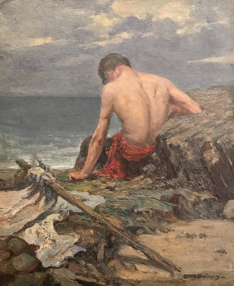 Allan Douglas Davidson - The cast away For Sale at 1stDibs