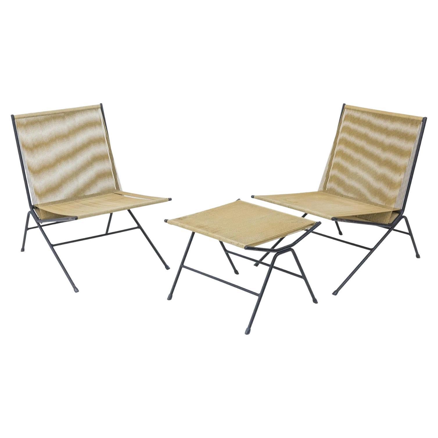 Allan Gould String Chair at 1stDibs