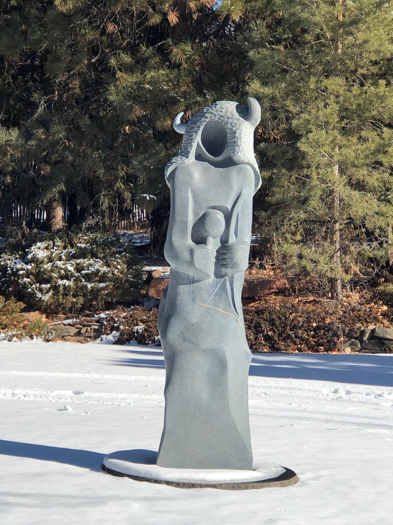 Allan Houser - Illusion, sculpture by Allan Houser Haozous, Buffalo ...