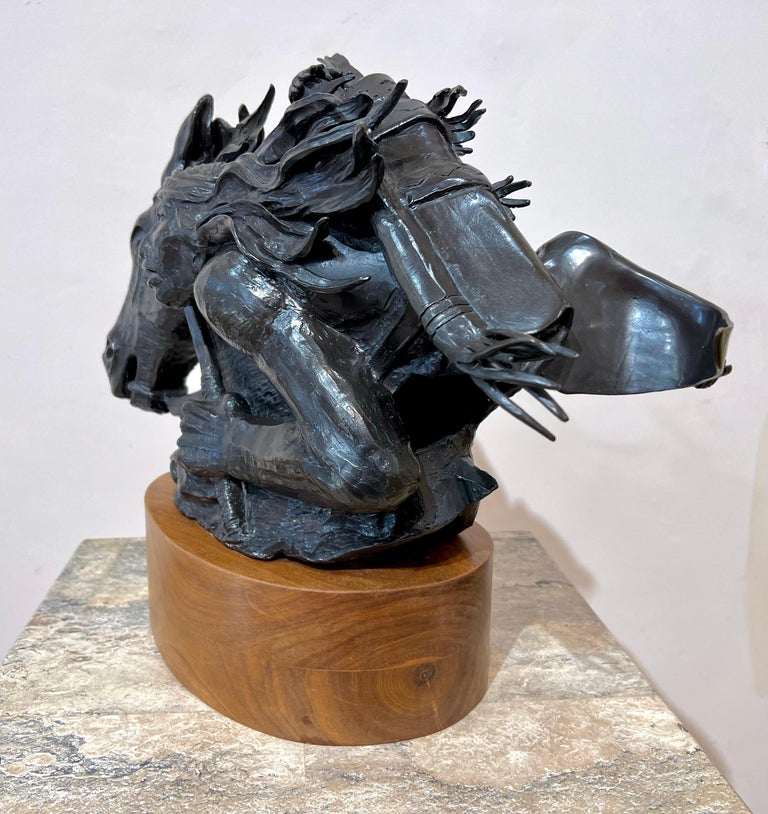 Allan Houser - Ride the Wind, unique, bronze, sculpture, by Allan ...