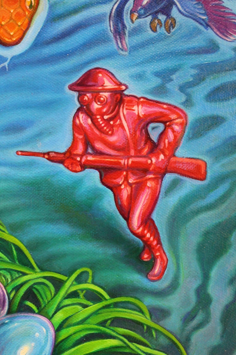 Allan Innman - Maternal Instincts on the Mesozoic Plains For Sale at ...