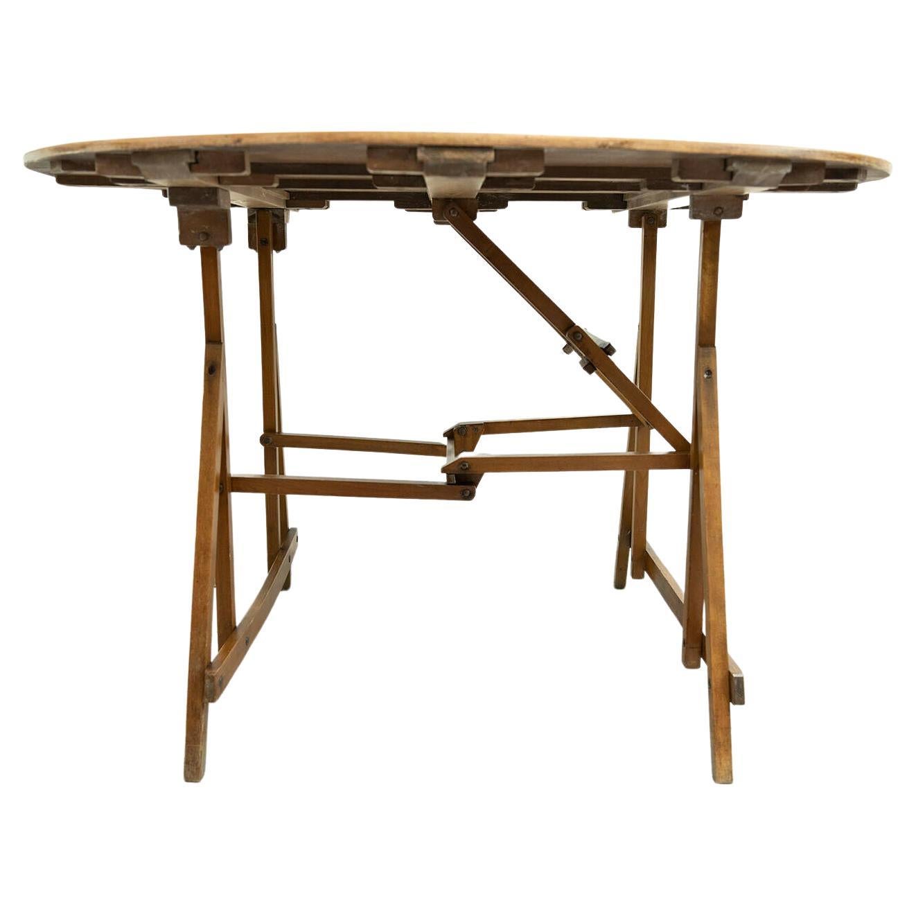 Allan Jones and Co Campaign Fold Away Multi Purpose Table or Dining ...