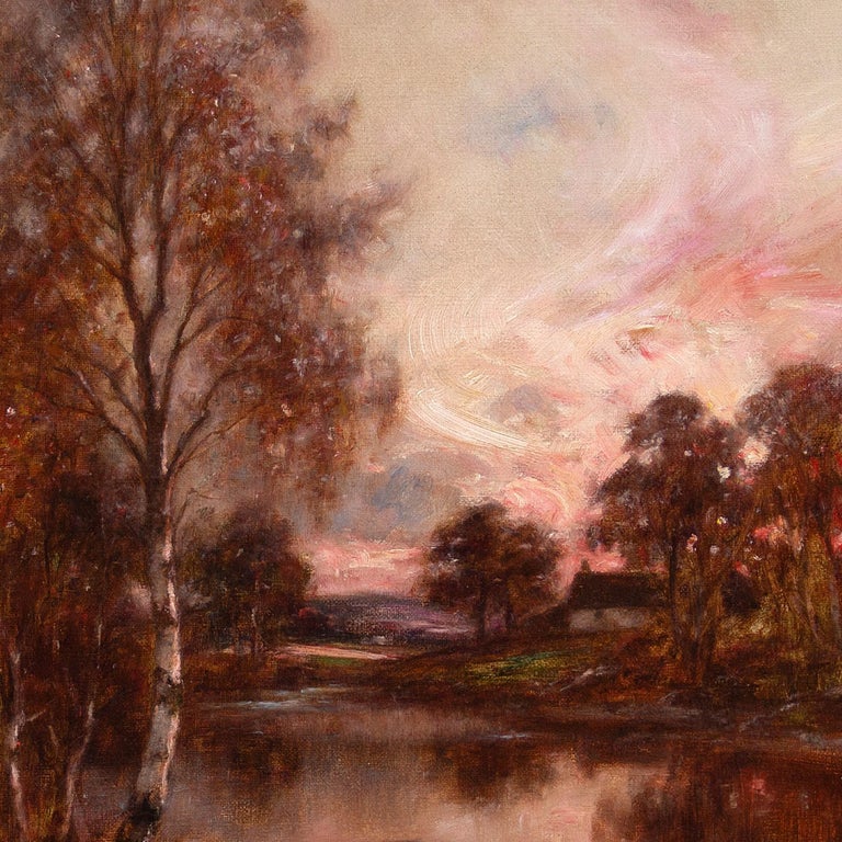 Allan Ramsay II - Allan Ramsay II, Evening Glow Near Glamis Forfarshire ...