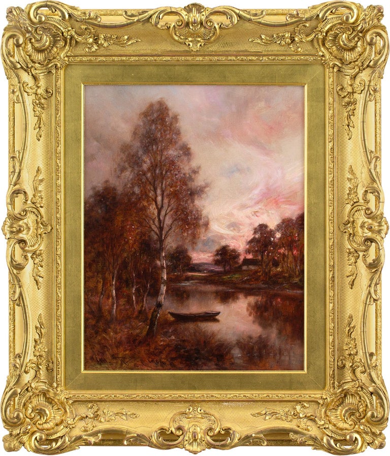 Allan Ramsay II - Allan Ramsay II, Evening Glow Near Glamis Forfarshire ...