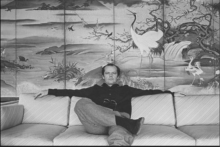 Allan Tannenbaum - Jack Nicholson, NYC, 1981 For Sale at 1stDibs